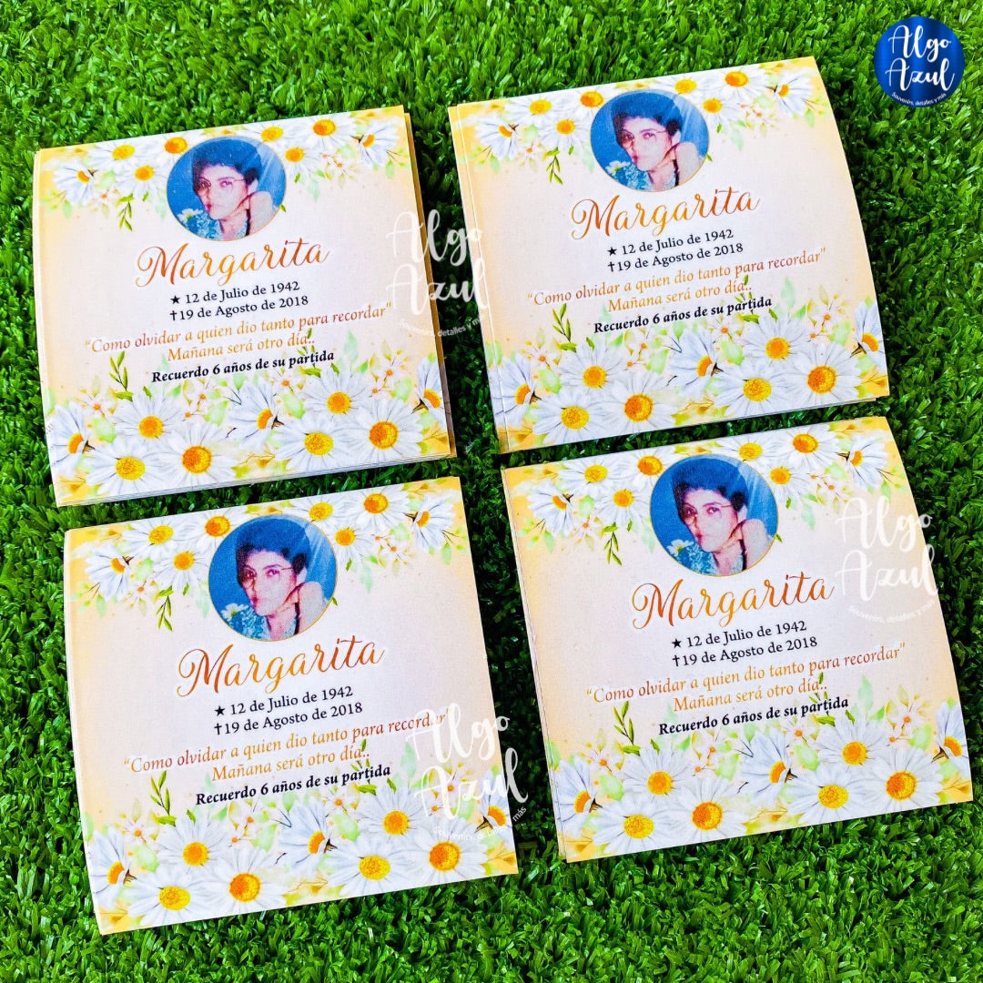 Imantados Recordatorio Difuntos Panamá – Algo Azul Panamá